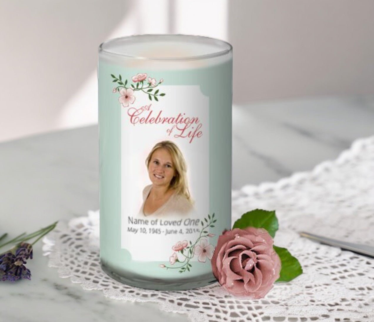 Memorial Candles – Funeral Program-Site Funeral Programs & Templates