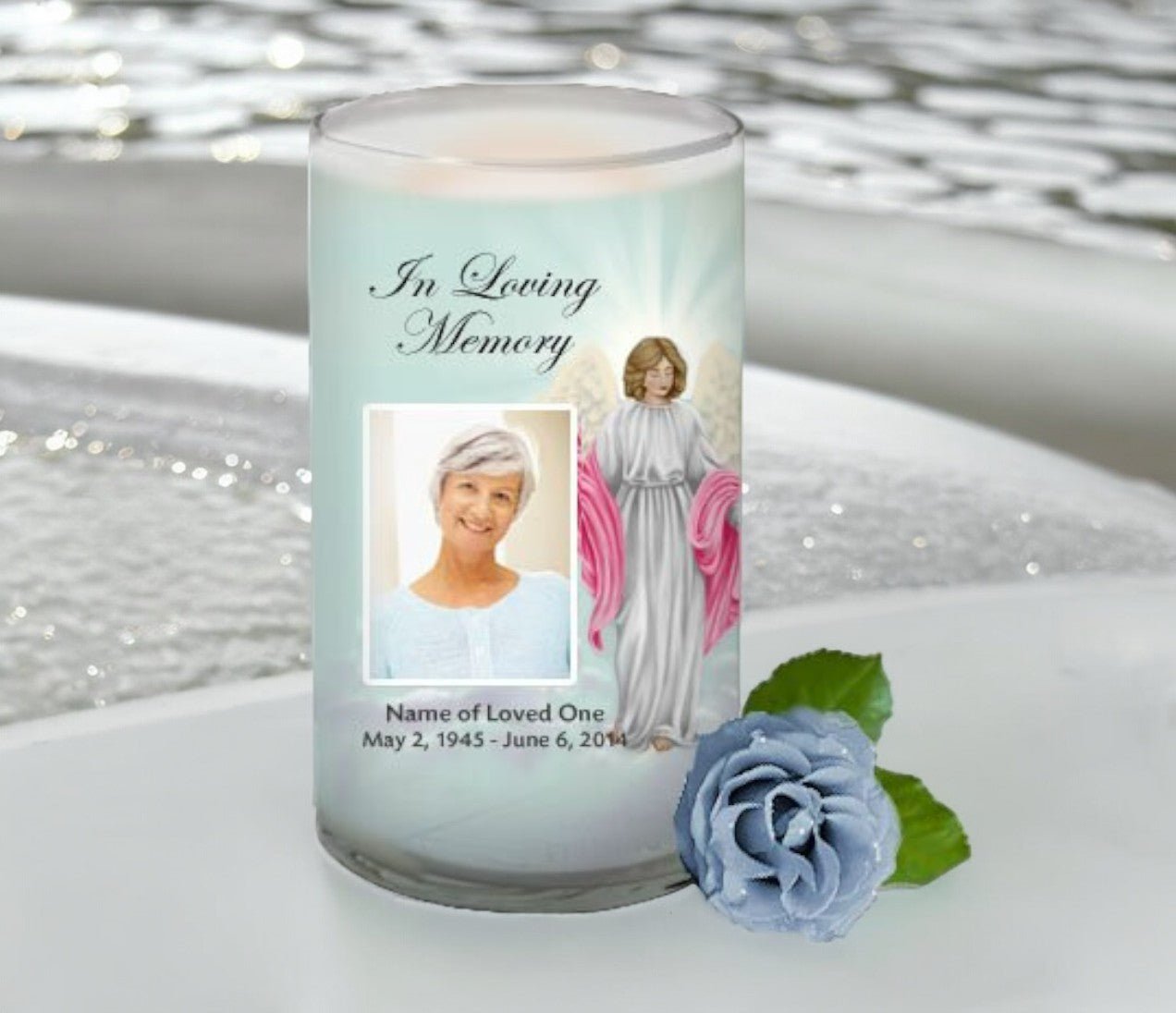 Memorial Candles – Funeral Program-Site Funeral Programs & Templates