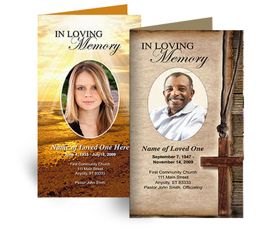 Making A Funeral Brochure From Scratch – Funeral Program-Site Funeral ...