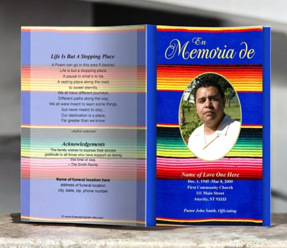 Funeral Pamphlets | Funeral Pamphlet Templates – Funeral Program-Site ...