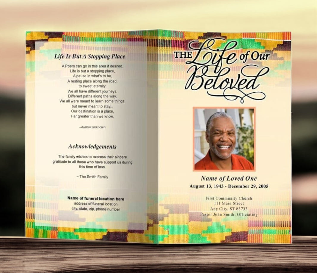 Obituary Template and Obituary Programs – Funeral Program-Site Funeral ...