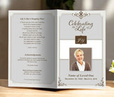 Celebrity Funeral Program Template | DIY Funeral Programs – Funeral ...