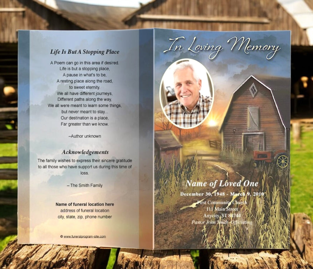 DIY Funeral Programs – Funeral Program-Site Funeral Programs & Templates