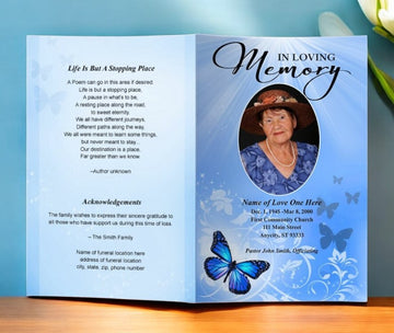 Funeral Folders and Memorial Folders – Funeral Program-Site Funeral ...