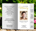 Silver Gold Funeral Program Template – Funeral Program-Site Funeral ...