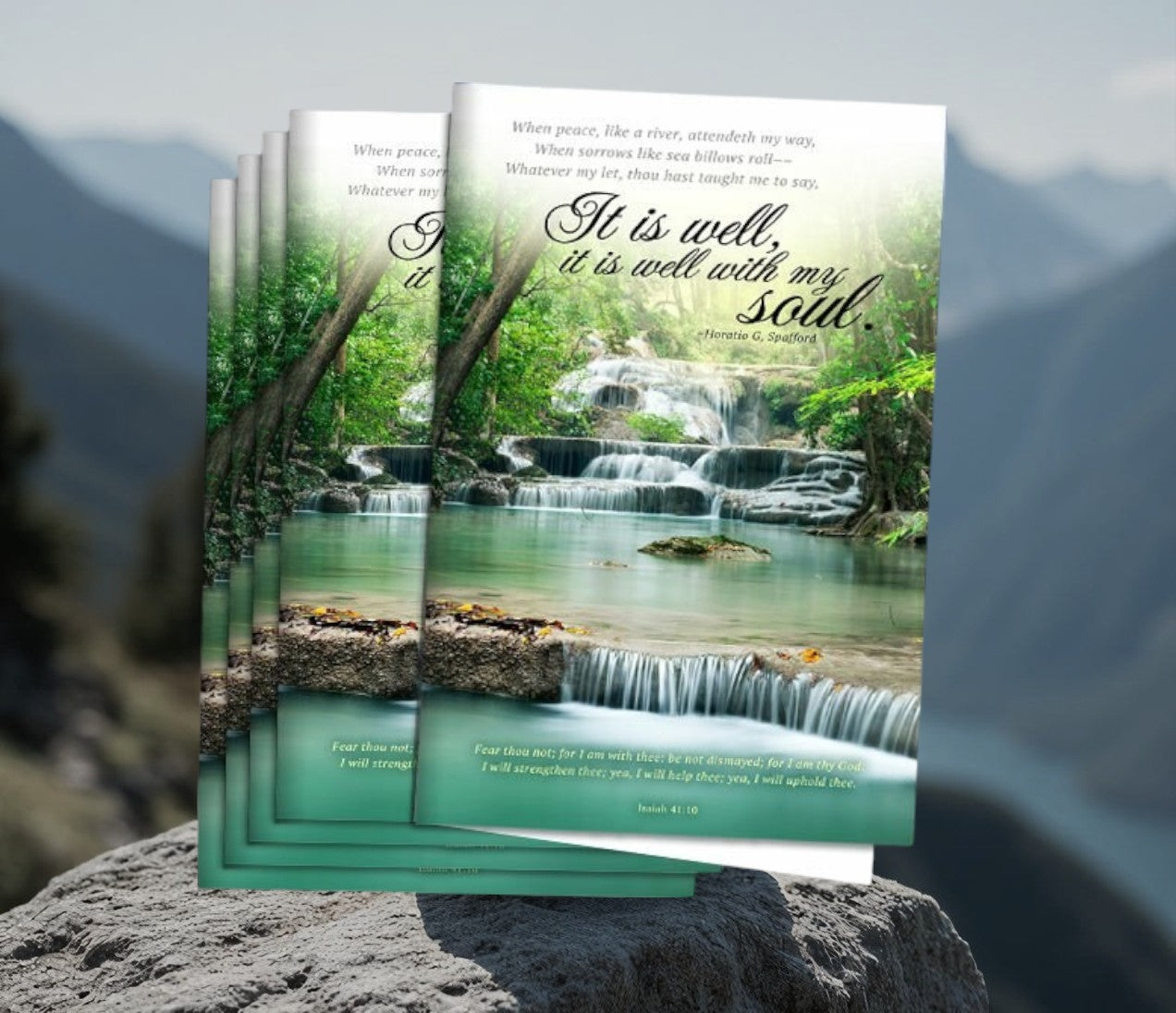 Well With Soul Funeral Program Paper (Pack of 25) – Funeral Program ...