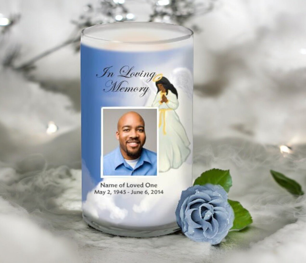 Memorial Candles – Funeral Program-Site Funeral Programs & Templates