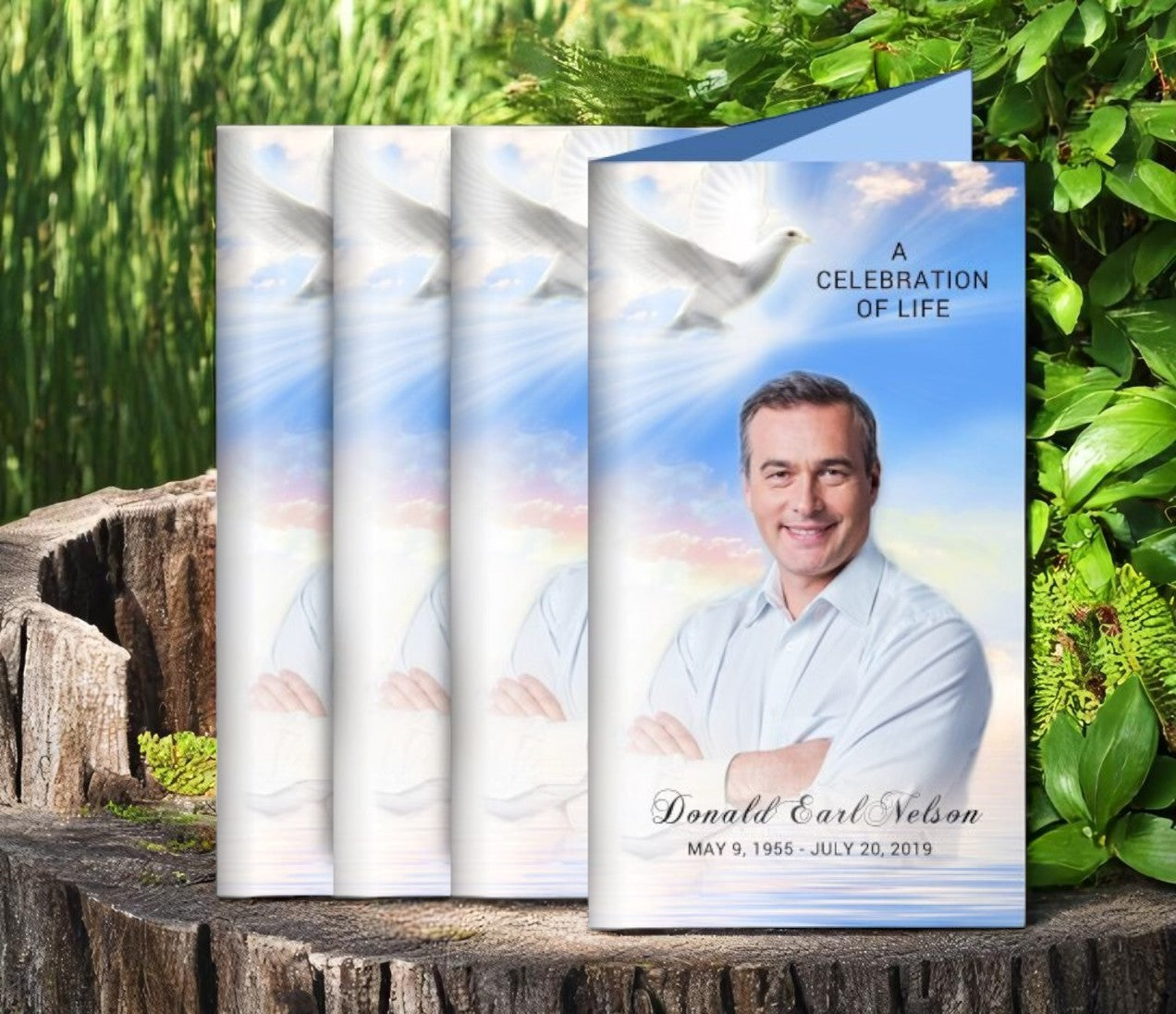 Peace Funeral Trifold Brochure Design Print (Pack of 50) – Funeral ...