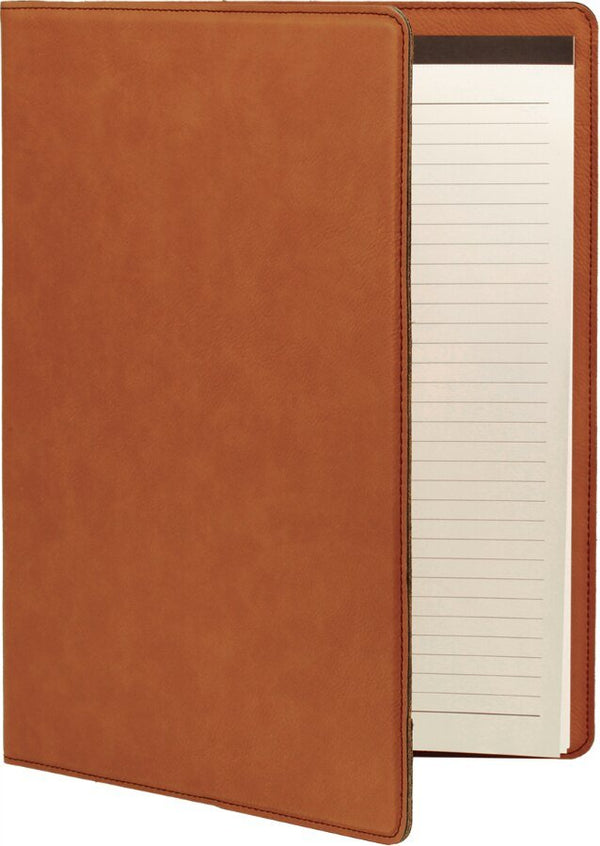 Personalized Funeral Home Leather Suede Portfolio With Notepad - The ...