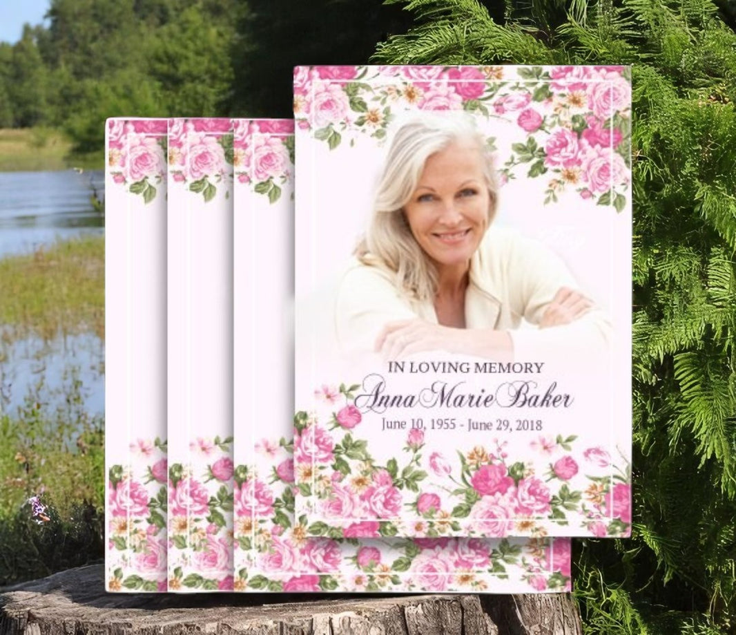 Done For You Memorial Cards Design & Printing – Funeral Program-Site ...