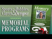 Camouflage Funeral Program Template | DIY Funeral Programs – Funeral ...