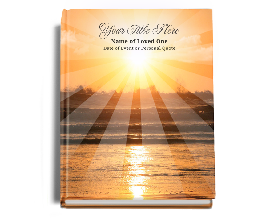 Sunrise Memorial Funeral Guest Book – Funeral Program-Site Funeral ...