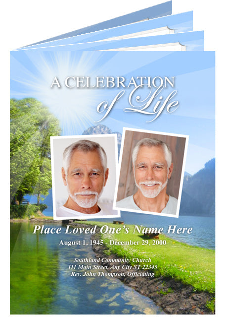 Reflection Funeral Booklet Template – Funeral Program-Site Funeral ...