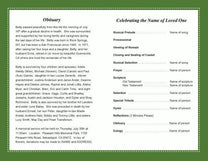 Football Funeral Program Template | DIY Funeral Programs – Funeral ...