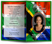 South Africa Funeral Program Template | DIY Funeral Programs – Funeral ...