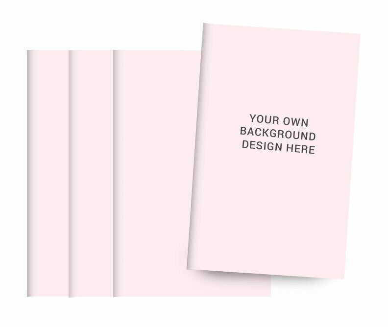 Your Background BiFold Funeral Program Design Print (Pack of 50 ...