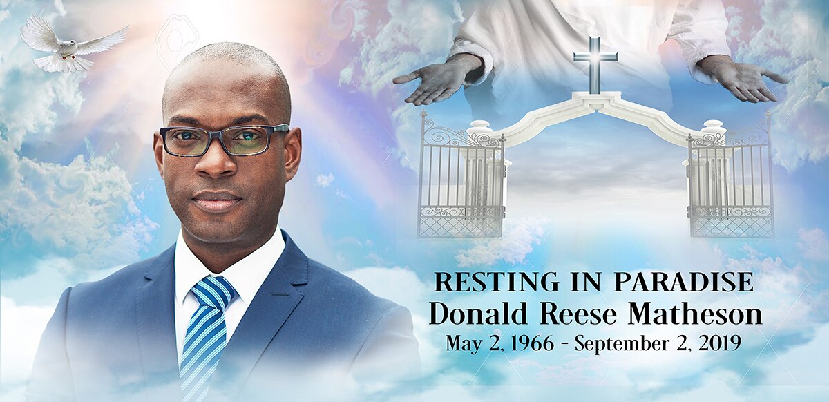 Open Arms Casket Head Panel Insert – Funeral Program-Site Funeral ...