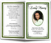 Creative Funeral Program Template | DIY Funeral Programs – Funeral ...