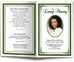Creative Funeral Program Template | DIY Funeral Programs – Funeral ...